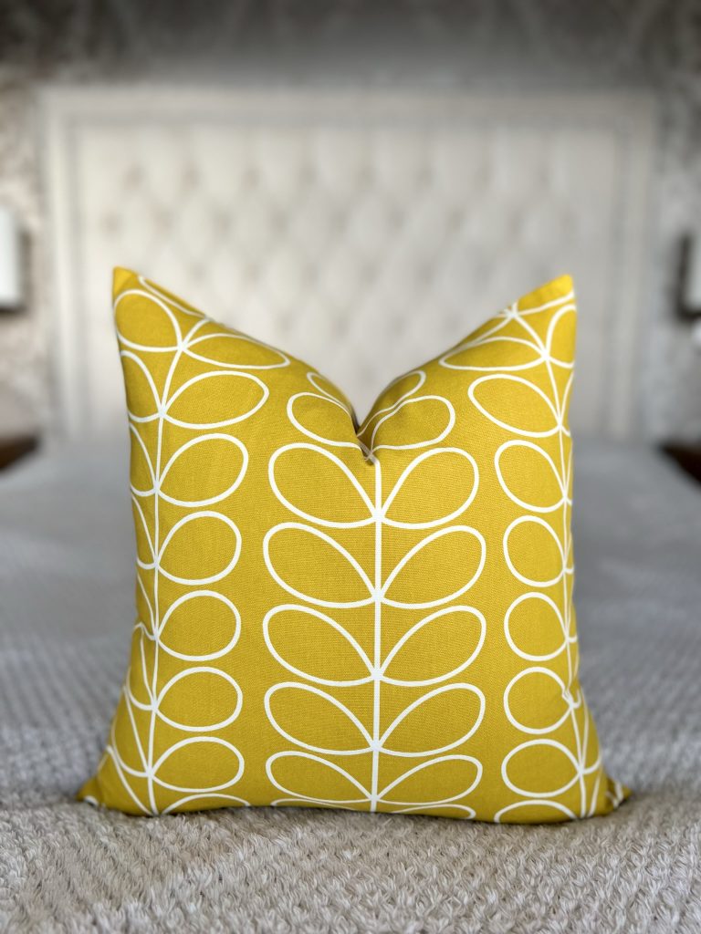 Sunshine Mustard | Bespoke Cushions | Handmade Cushions